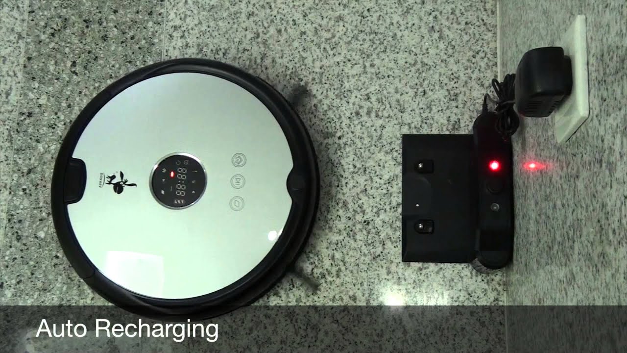 Donkey Robot Vacuum Cleaner DL880 Auto Recharing - YouTube