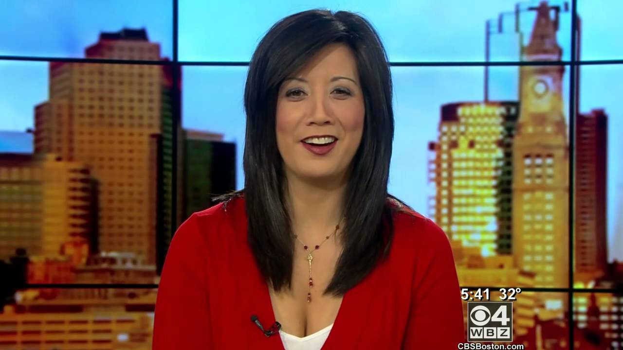 Melissa Mack Beautiful Weather Babe in a Gray Turtleneck @mlrensky