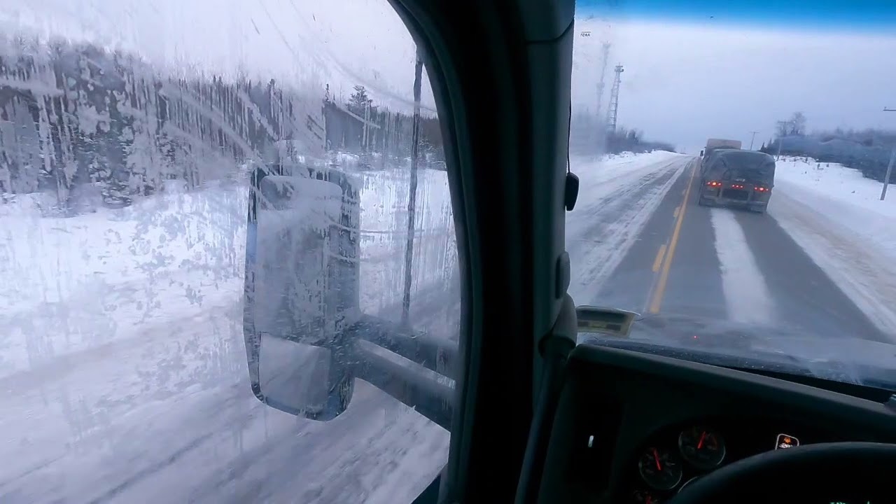 Longlac, ON: a bad start of a very long day - YouTube