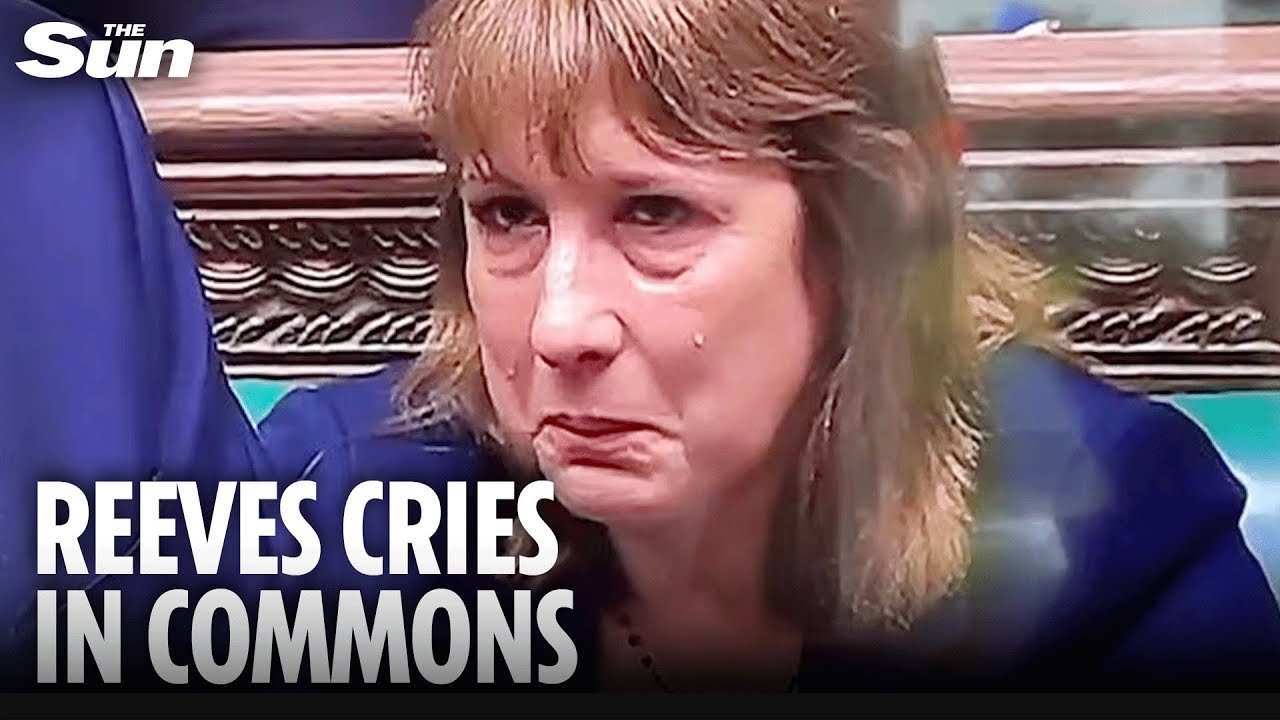 Rachel Reeves in TEARS in PMQs as Keir Starmer refuses to publicly back ...
