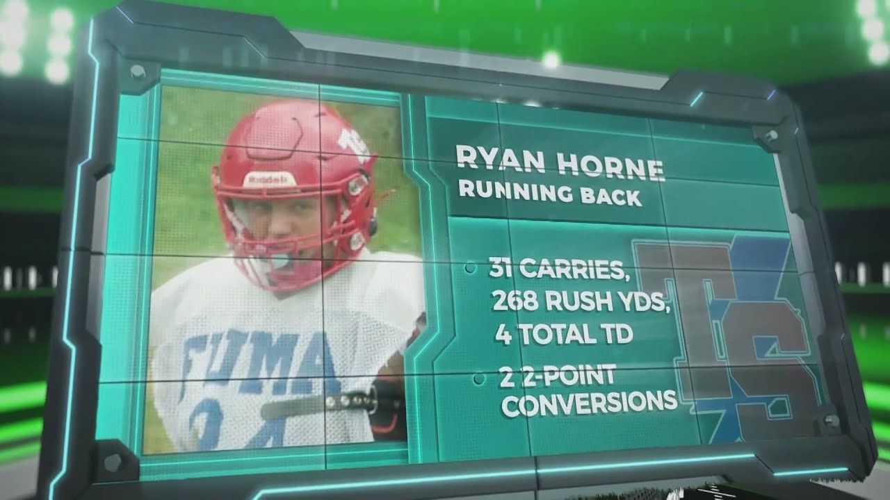 Twin Springs senior Ryan Horne named Week Four Player of the Week - YouTube