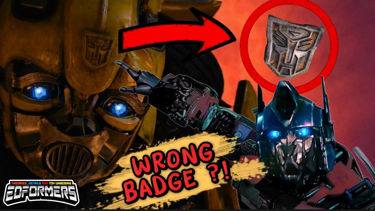 The Explanation why Bumblebee's badge color changed | Is this a wrong ...