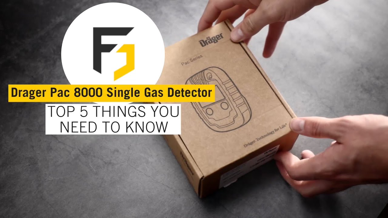 Top 5 Things About the Drager Pac 8000 Single Gas Detector - YouTube