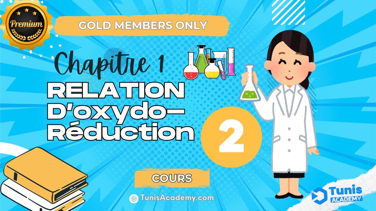 Pour les nuls : Oxydo-Réduction 💎 Couple Redox Facile🧪 - YouTube