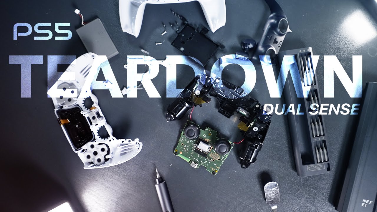 PS5 Dual Sense Controller- Teardown Joystick Repair - YouTube