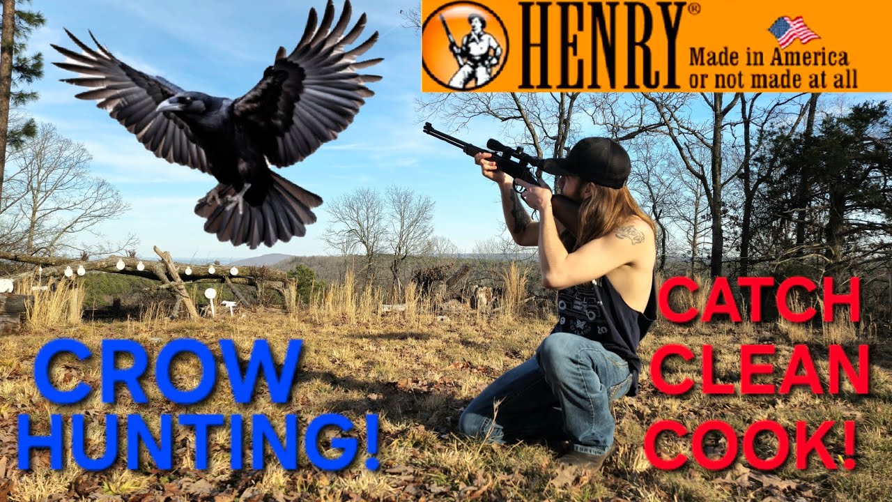 CROW HUNTING! (CATCH,CLEAN,COOK) over fire! 🔥 - YouTube