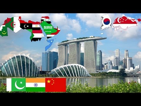 Asia's 10 Most Developed Countries - YouTube