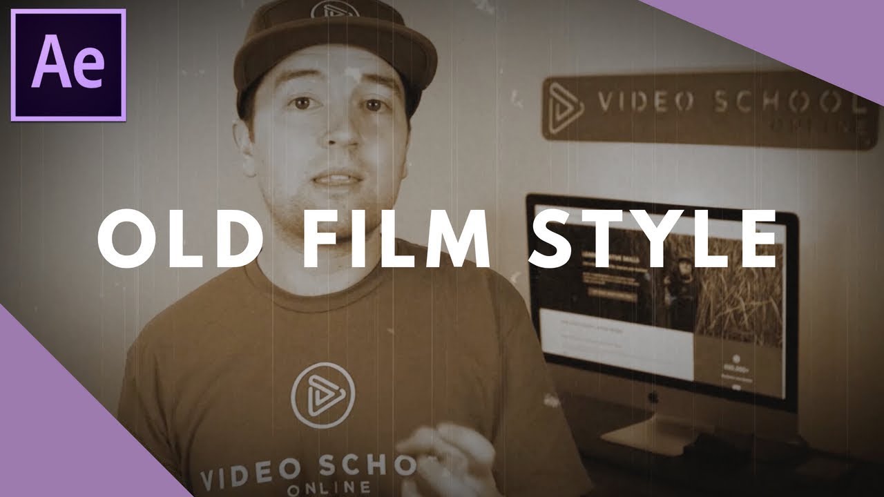 Old Film Style in After Effects - YouTube