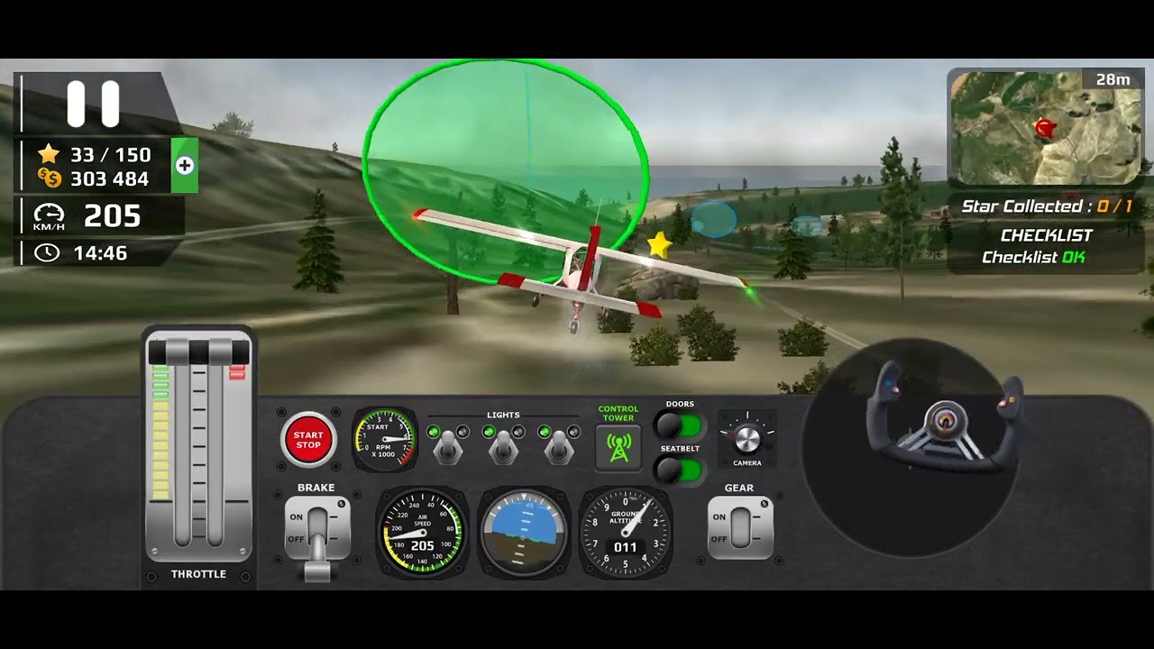 AFPS - Airplane Flight Pilot Simulator - Mission 11 (Bring her home go ...