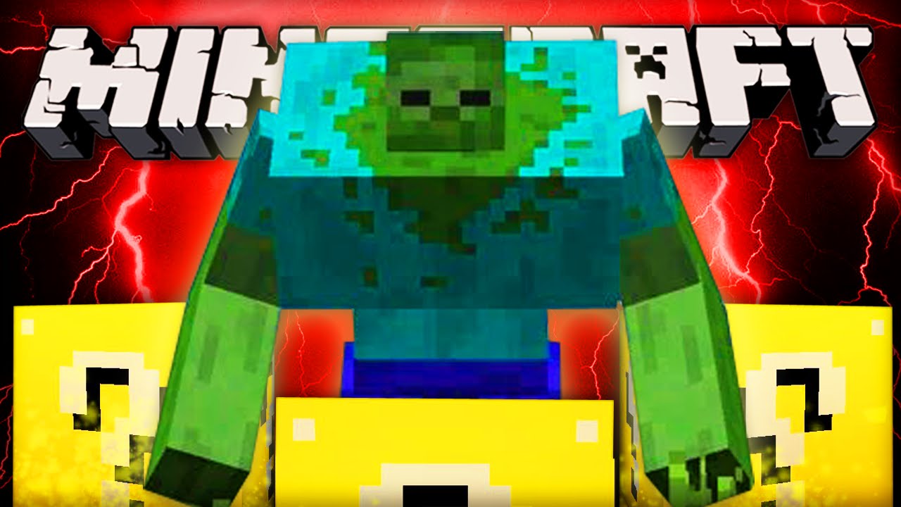Minecraft Lucky Block - MUTANT ZOMBIE (Challenge)! - (Luck Block Mod ...