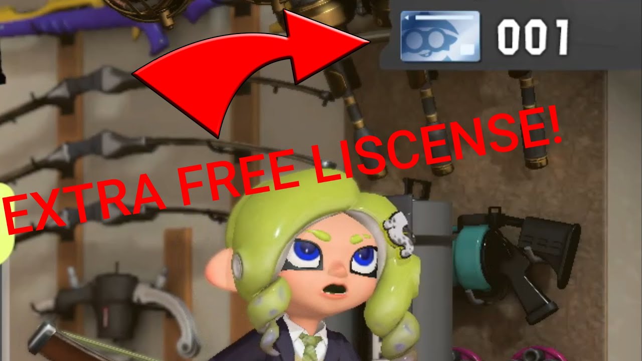 How to get an extra FREE Sheldon license in Splatoon 3! - YouTube