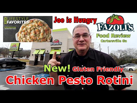 Testbericht: Die neuen glutenfreundlichen Hähnchen-Pesto-Rotini von Fazoli's® | Joe is Hungry 🍝🐔🧀