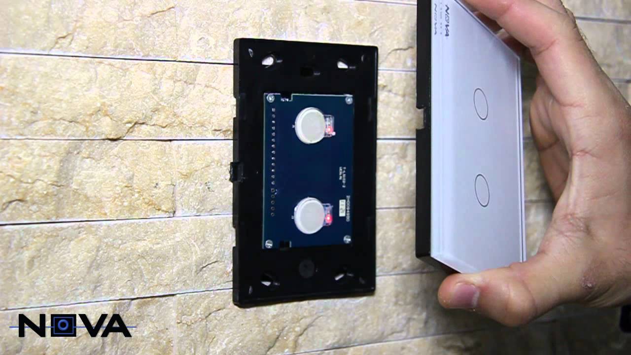 Interruptores touch NOVA - YouTube