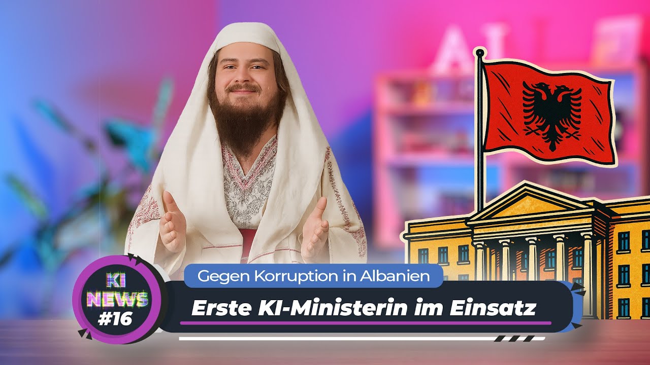 Gegen Korruption in Albanien: Erste KI-Ministerin im Einsatz | 🤖 KI ...
