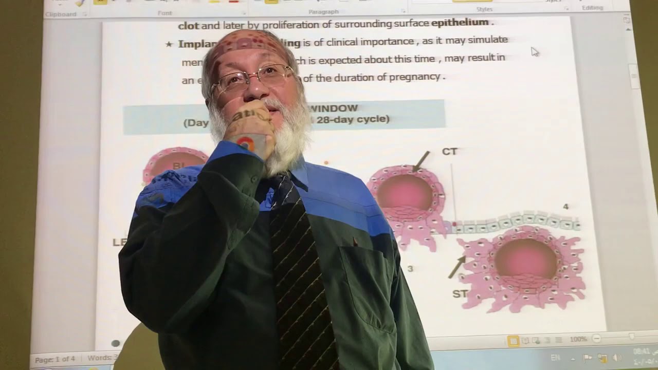 General embryology 11 ( Implantation ) , by dr. wahdan - YouTube