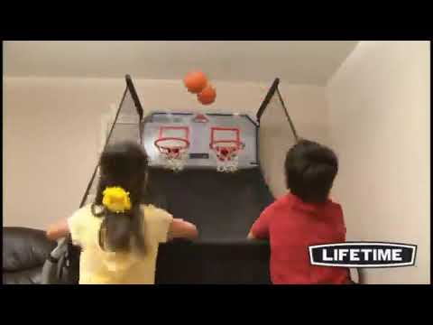 Lifetime 90056 Double Shot Arcade Indoor Basketball Hoop Game Reviews ...