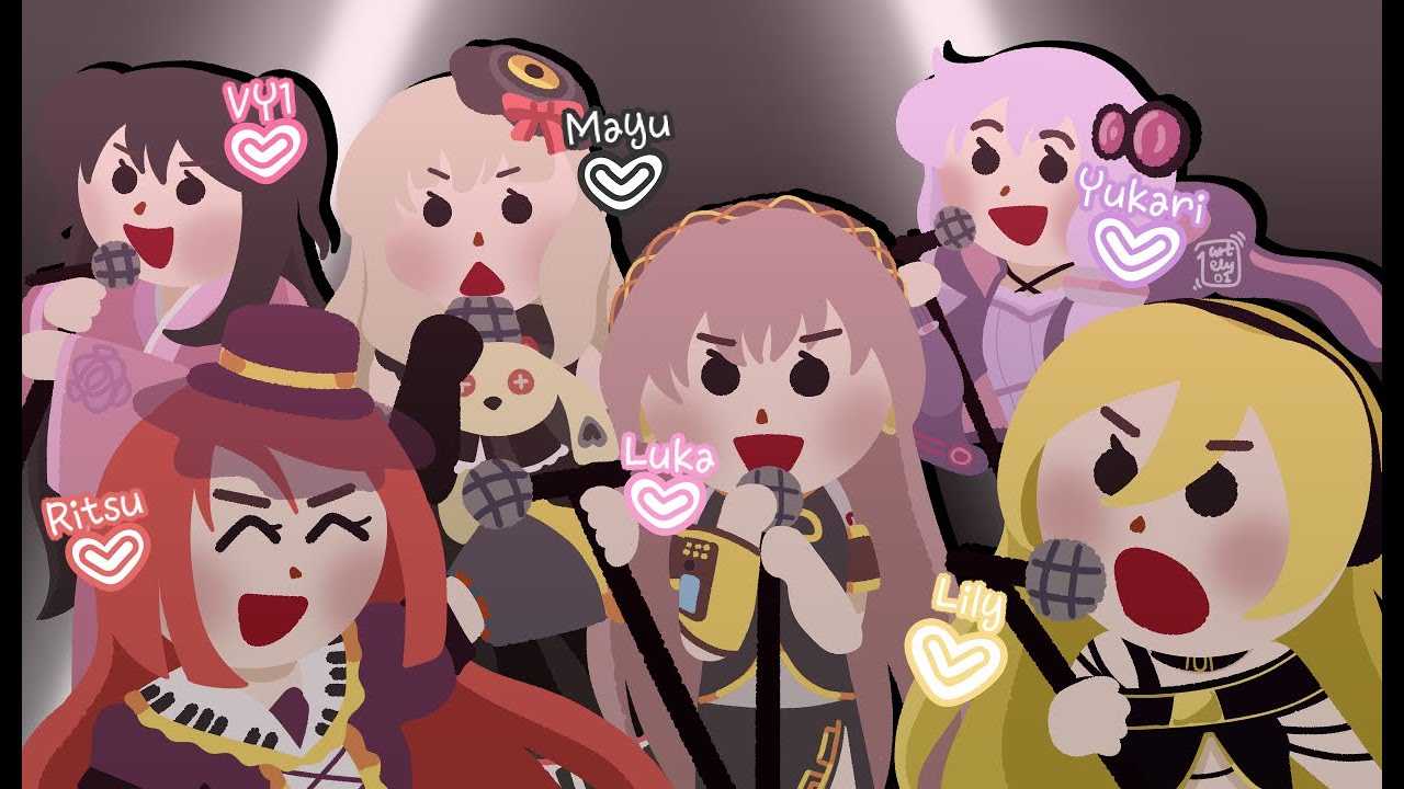 [VOCALOID & UTAU CHORUS] Jitter Doll - Niki feat. Lily (5+1) - YouTube