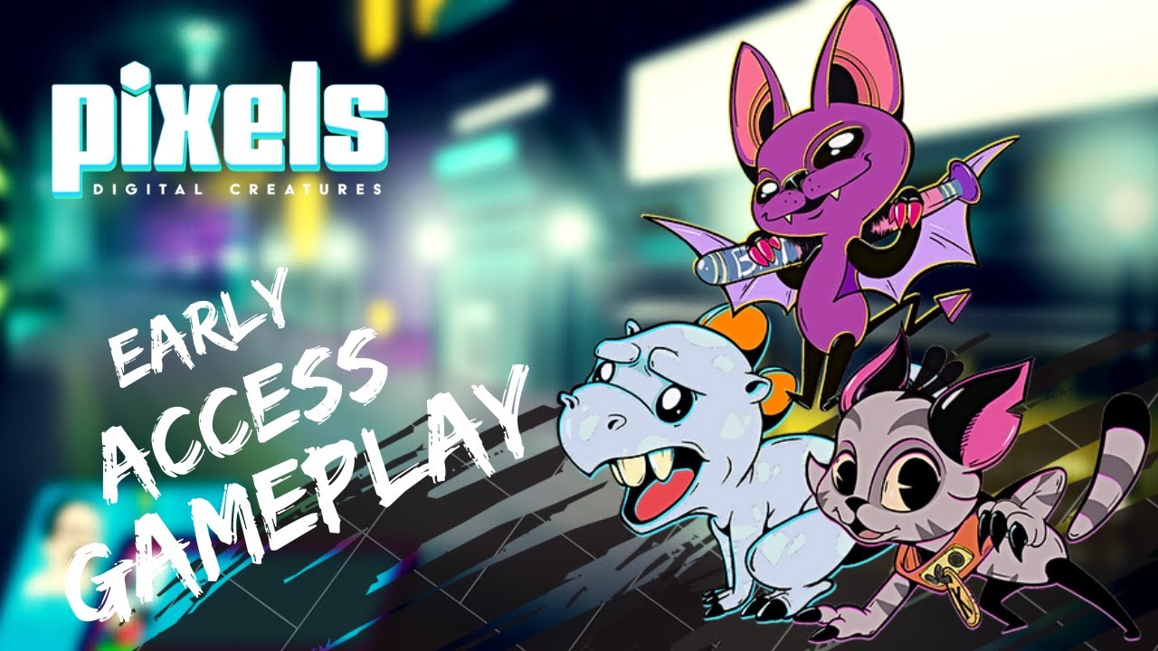 PIXELS: Digital Creatures Early Access Gameplay - YouTube