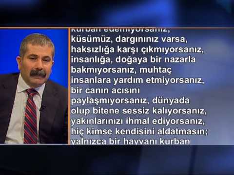 Mustafa Dede kurban mesajı