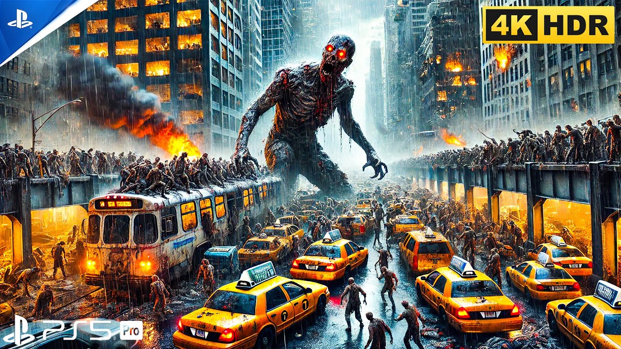 MOSCOW MONSTER ZOMBIE RUSH (PS5 PRO)Immersive Realistic ULTRA Graphics ...
