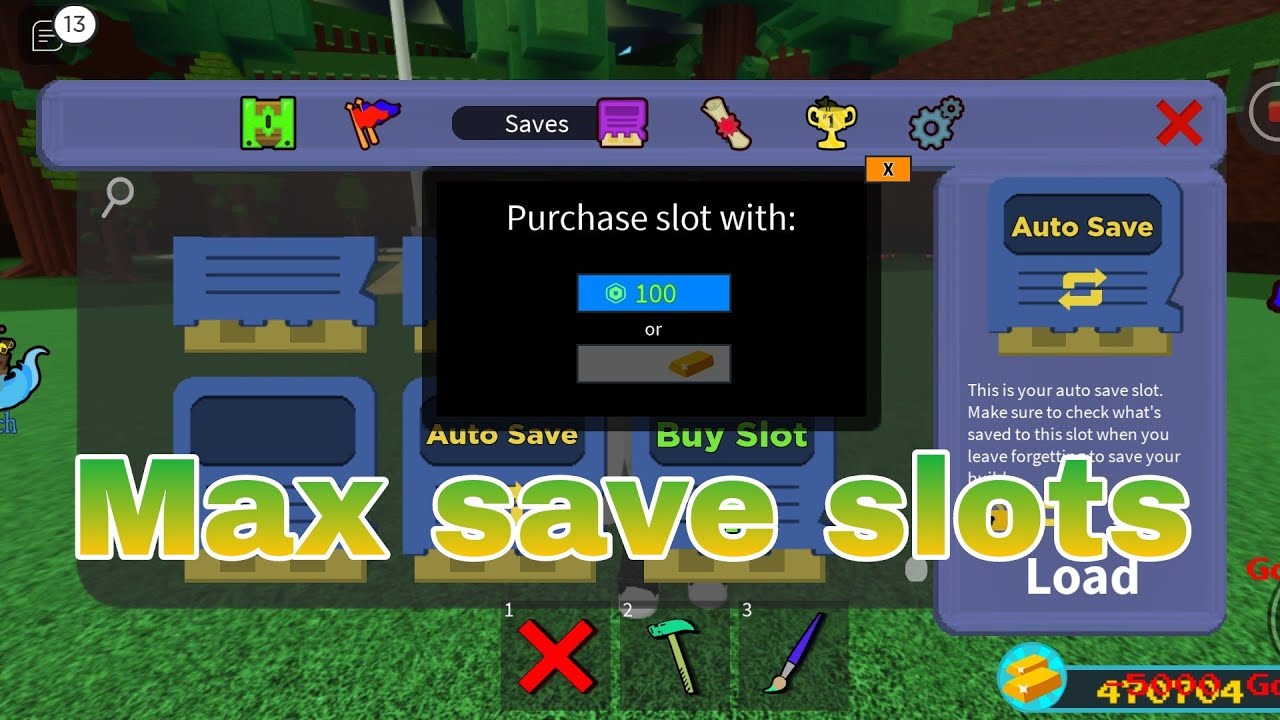 How many save slots can you buy? - Build a boat for Treasure | Roblox ...