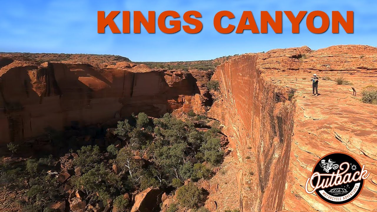 Exploring Kings Canyon︱Outback Motorcycle Adventures - YouTube