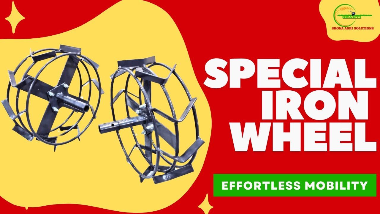 Power Weeder Special Iron Wheel Petrol and Diesel : Unleash Your Power ...