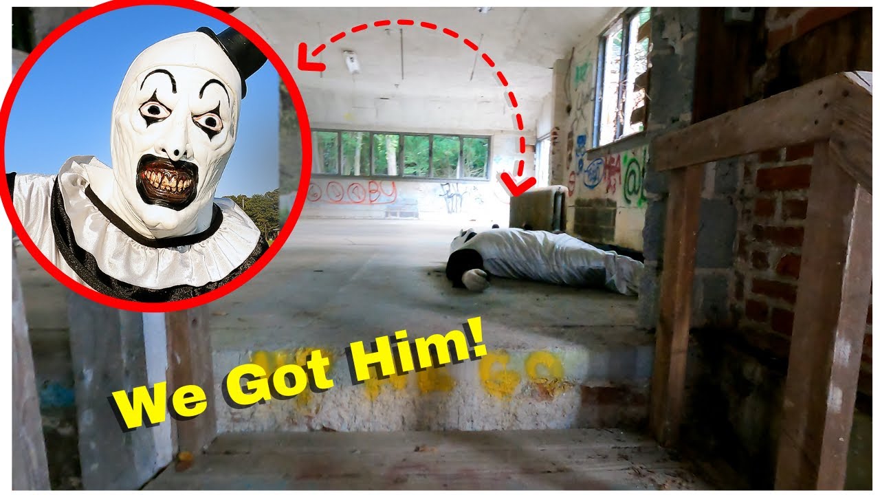 The Most Terrifying Clown Encounter at an Abandoned Building ...