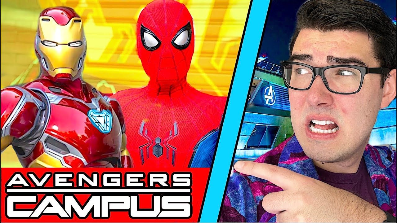 Avengers Campus Made Me CRINGE At Disney California Adventure Park Feat ...