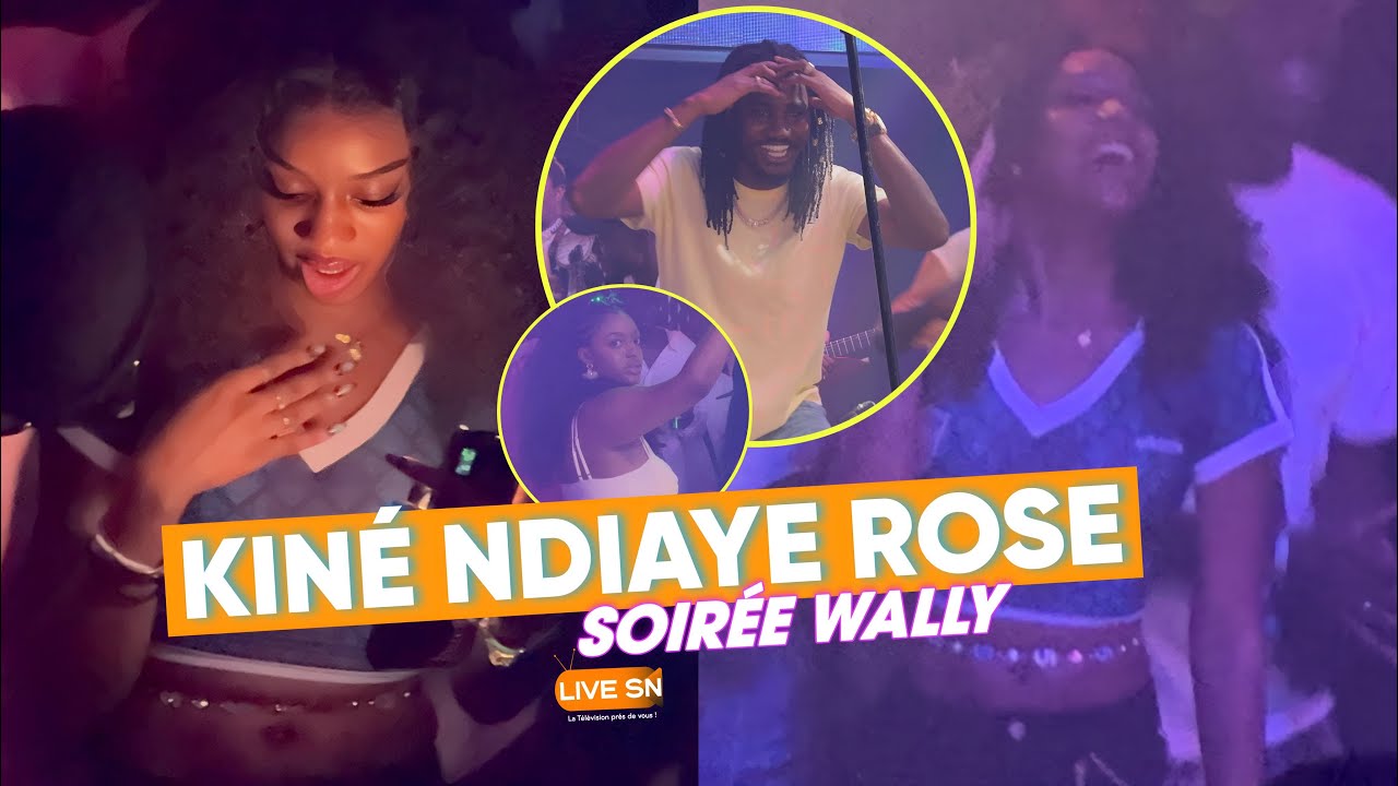 KINÉ NDIAYE ROSE TOTH NA SOIRÉE WALLY SECK AVEC FAT BINTOU BABEL # ...