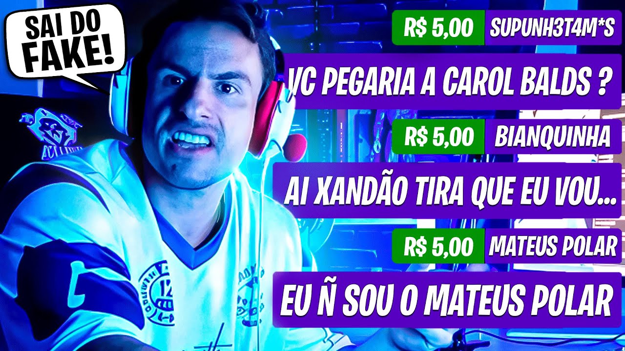 OS DONATES mais PROFANOS da LIVE do XANDÃO #25 - YouTube
