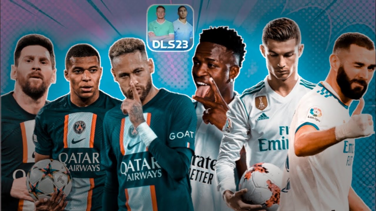 Dls 23 Dream League soccer 2023 Game Play || PSG And Real Madrid All ...
