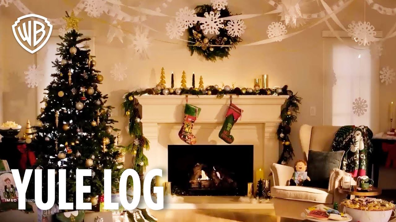Elf | Cozy Christmas Fireplace Yule Log | Warner Bros. Entertainment ...