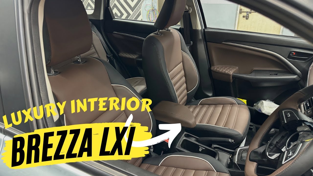 Brezza modified 🔥🔥 | Brezza Lxi modification | Brezza interior | Brezza ...