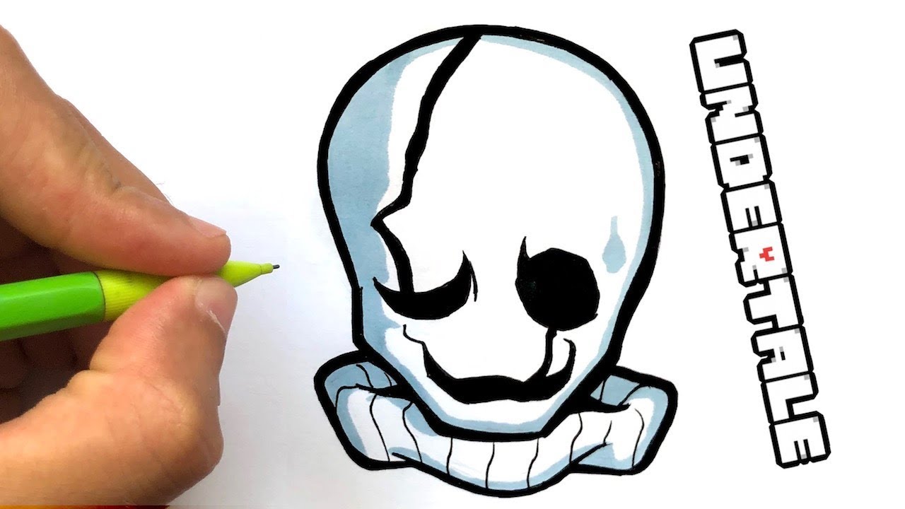 COMO DIBUJAR GASTER DE UNDERTALE - YouTube