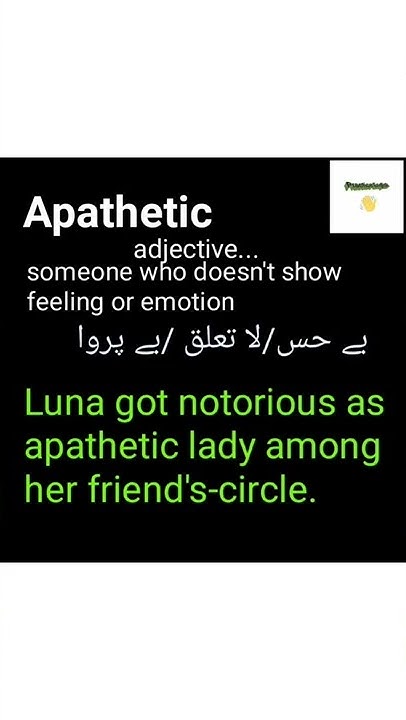 English Vocabulary|Apathetic Meaning|Sentences|Daily English part 19# ...