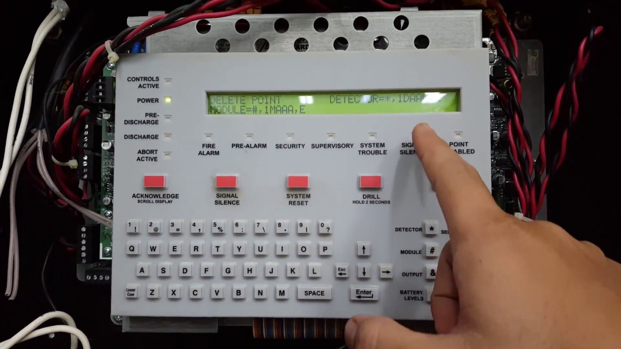 MAIN FIRE ALARM CONTROL PANEL IFC-320 (cài đặt báo cháy IFC-320) - YouTube