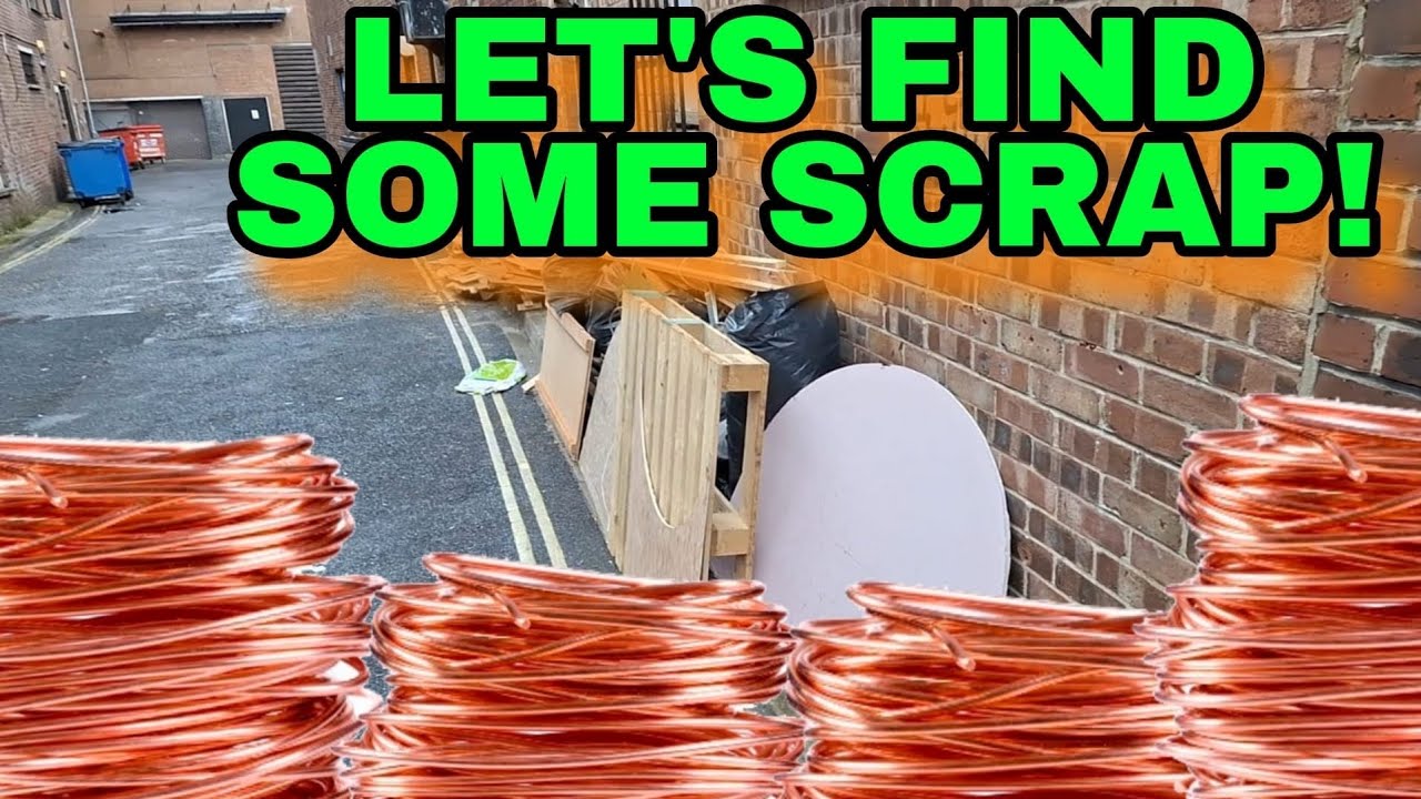 URBAN STREET SCRAPPING & STRIPPING COPPER WIRES #scrap #copper - YouTube