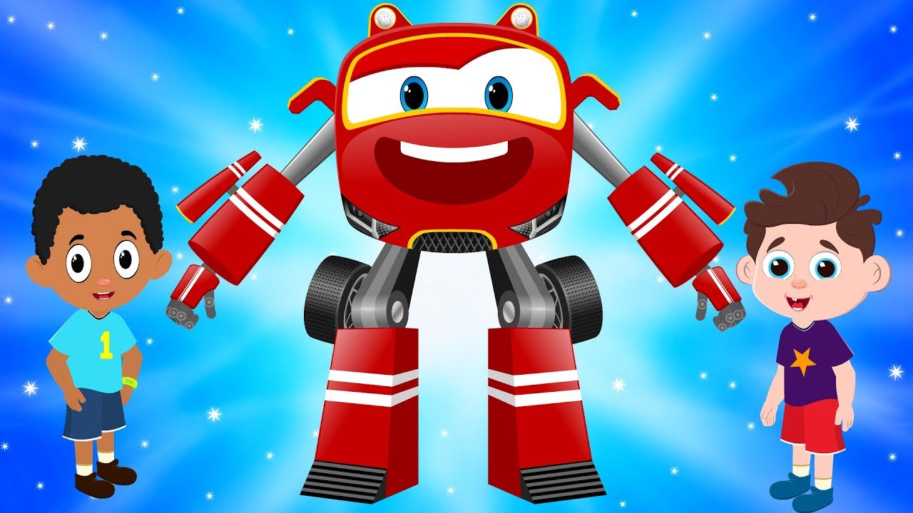 Baby Car Rikki Cartoon Rhymes with SuperCar Compilation Story for Kids ...