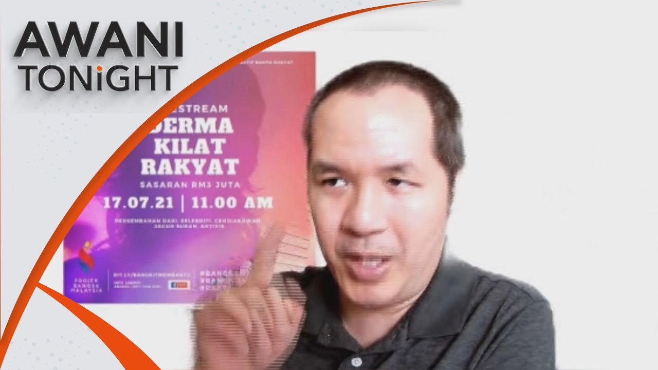 Derma Kilat Rakyat targets RM3 mil for needy - YouTube
