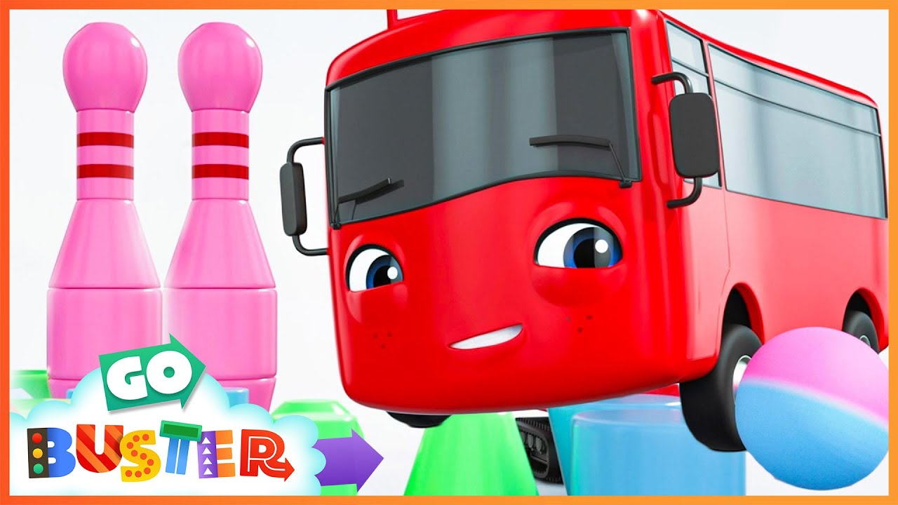 Buster Plays Skittles | Go Buster | @BusterandFriends | Kids Cartoons ...