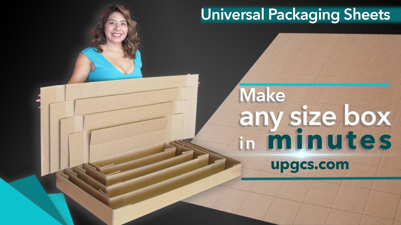 Universal Packaging Sheets - Introduction- how to custom shipping boxes ...