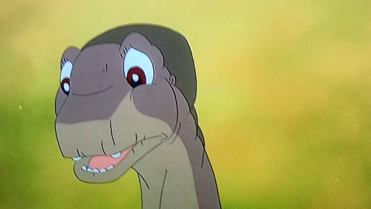 Land before time 5 chompers parents the sharptooth - YouTube