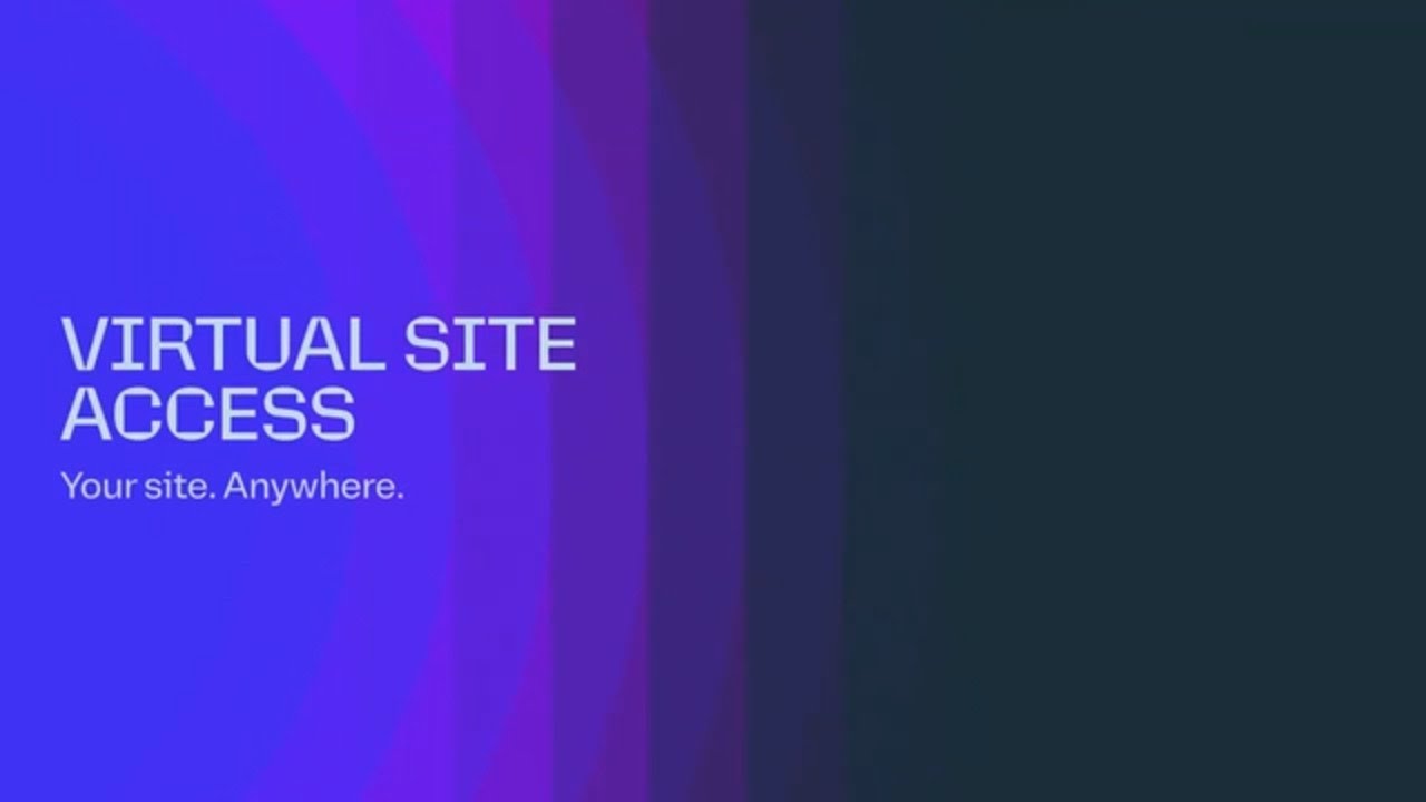 Virtual Site Access - YouTube