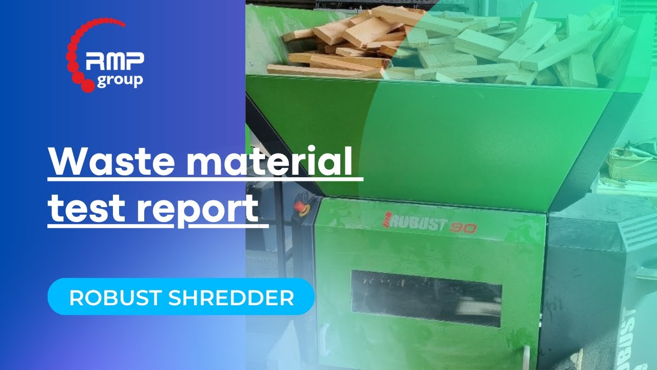 Strong Robust shredder SD90 - YouTube