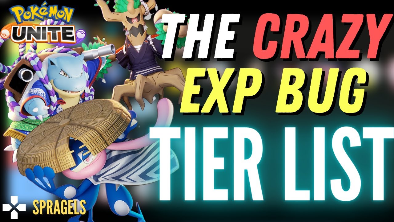 Pokémon Unite TIER LIST! *How The EXP Bug Changes the Game & How To ...