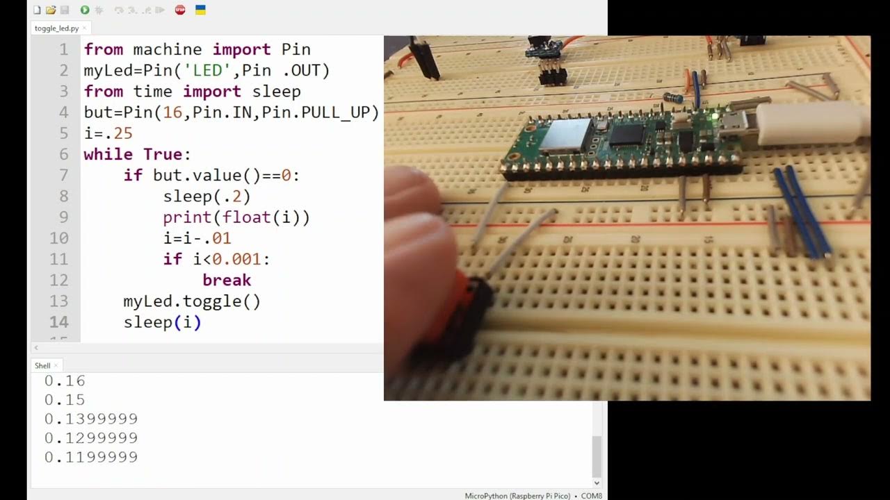 Raspberry Pi Pico W Lesson 1 Homework Youtube
