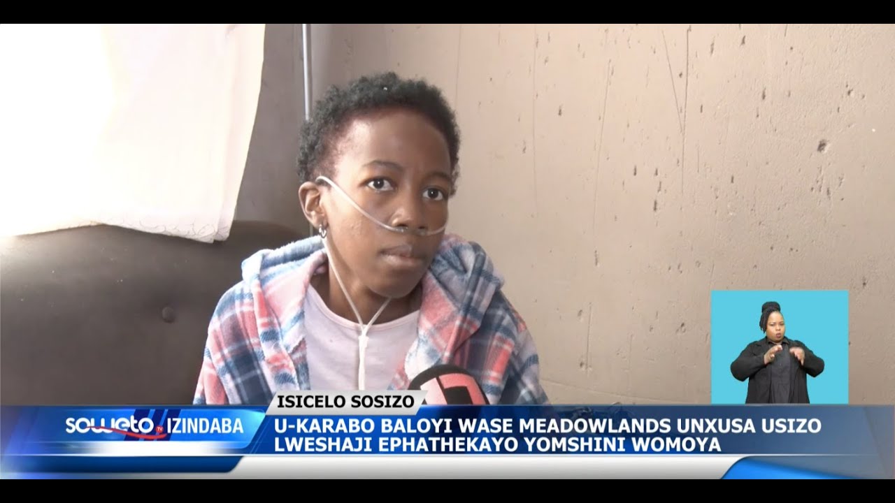 SOWETO TV NEWS | KARABO BALOYI FROM MEADOWLANDS SEEKS HELP WITH A ...