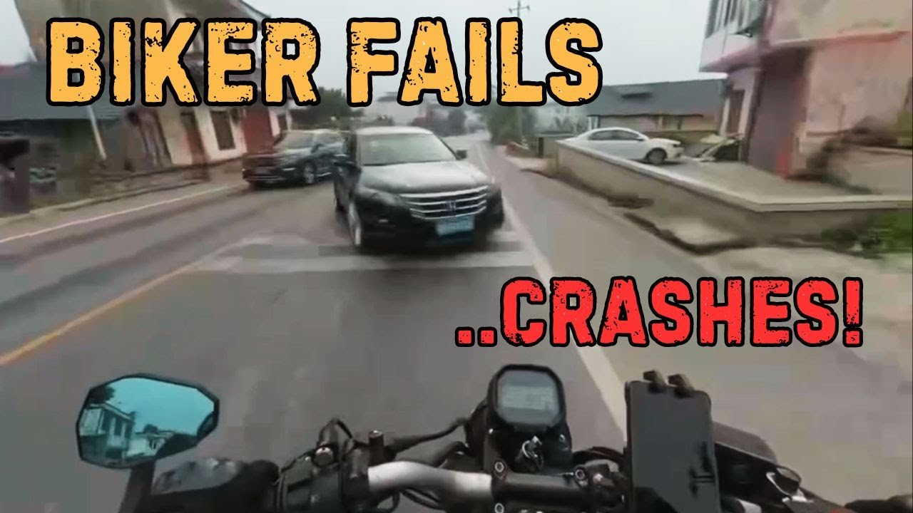 Ultimate motorcycle fails and close calls compilation! - YouTube
