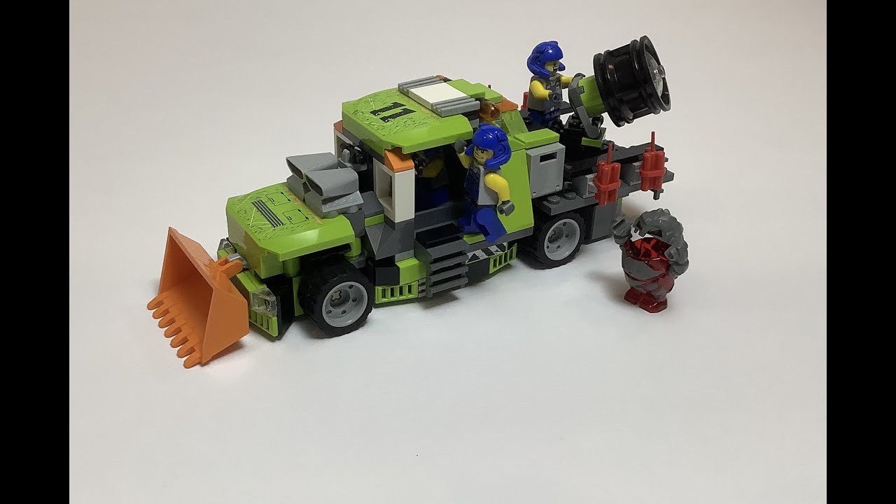 Lego Power Miners: Rubble Rescue Rover (Alternate Model Review) - YouTube